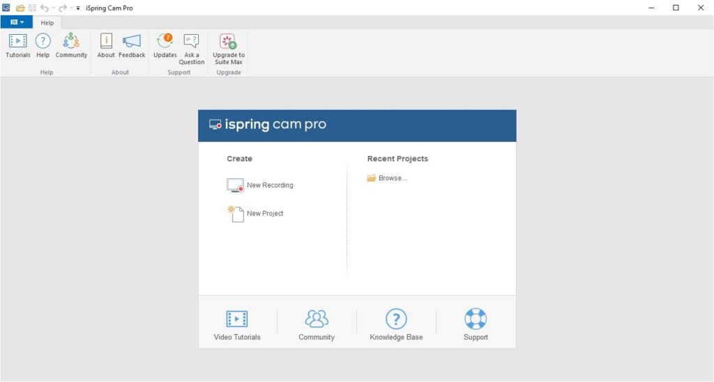 iSpring Screen Recorder Software - Remote Sensing & GIS Club