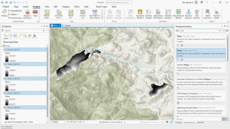 Automating Buffer and Slope Analysis in ArcGIS Pro Using Model Builder - Remote Sensing & GIS Club