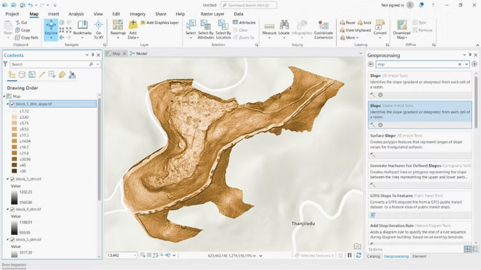 Automating Buffer and Slope Analysis in ArcGIS Pro Using Model Builder - Remote Sensing & GIS Club